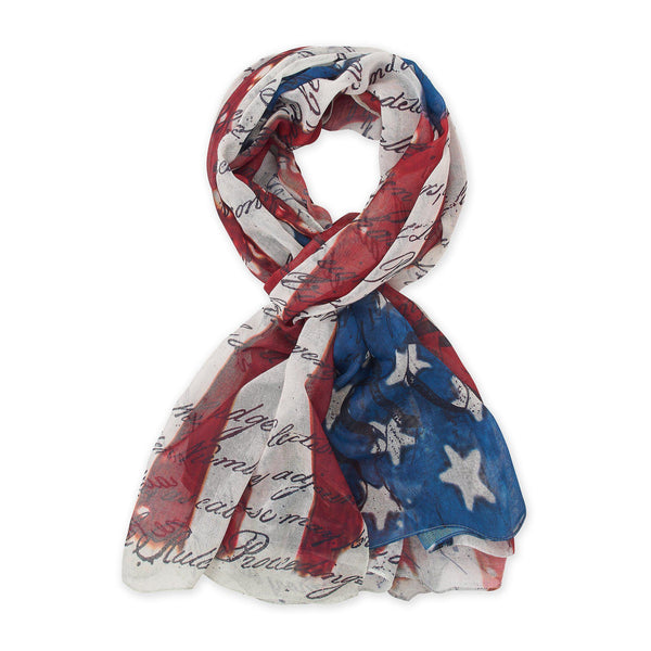 USA Flag Scarf | National Park Apparel & Gifts | McGovern & Co.